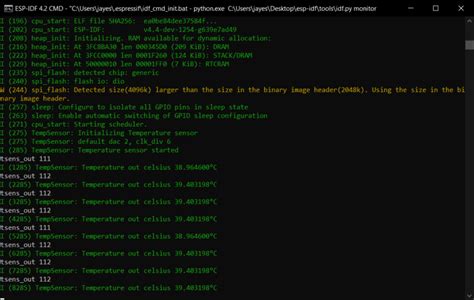 Temperature Sensing Tutorial With ESP C DevKITM Using ESP IDF Electronics Lab