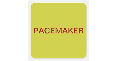 Pacemaker Medical Chart Labels Zazzle