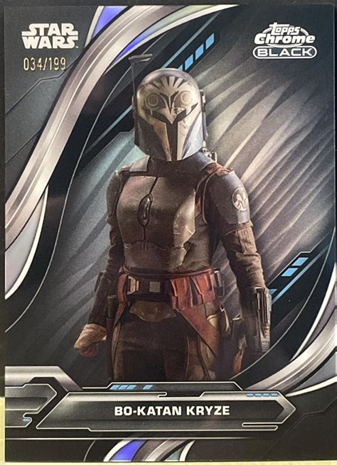 Bo Katan Kryze Rainbow Refractor 25 Prices Star Wars 2024 Topps