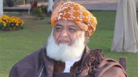 Pakistans Right Wing Islamic Leader Maulana Fazlur Rehman Says Imran