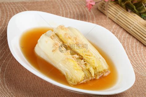 美食翅汤瑶柱清蒸娃娃菜高清图片下载 正版图片502476772 摄图网