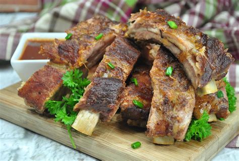 Dry Rub Ribs Made In The Instant Pot