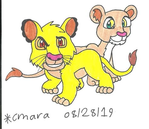 87269 Safe Artistcmara Nala The Lion King Simba The Lion King