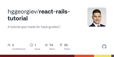 Github Hggeorgievreact Rails Tutorial A Tutorial App Made For Hack