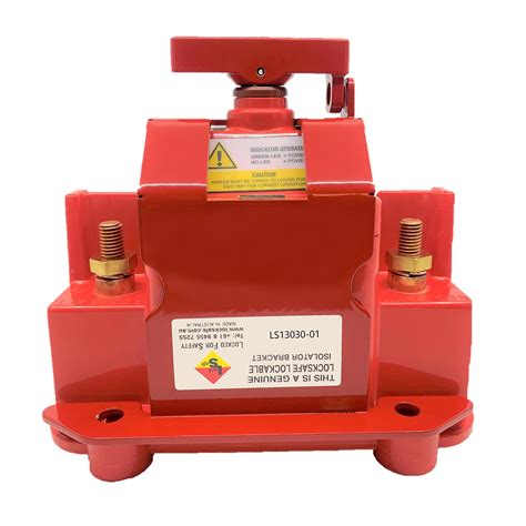 Ls13030 01 Big Red Battery Isolator Assembly Locksafe