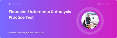 Financial Statements And Analysis Practice Test Free Accounting Quiz