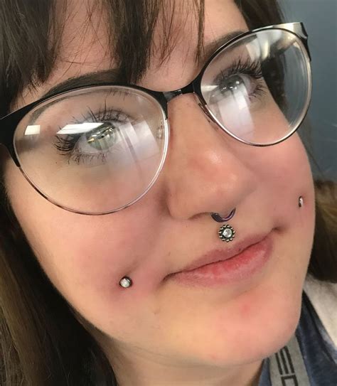 Septum Dimple Piercings What Is A Dimple Face Piercing And Why Its