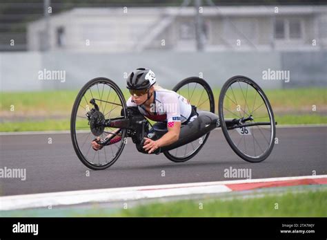 Paralympic Cyclist Oksana Masters Of The United States Riding To The