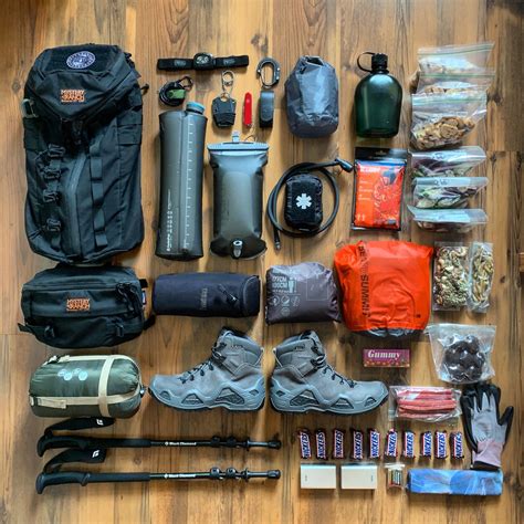 Loadout 3 Day Hiking Pack Pack Config Hiking Gear Camping Gear