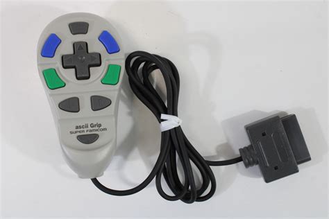Ascii Grip One Handed Controller Asc 0401j B Super Famicom Sfc Snes