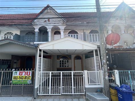 ขายทาวน์เฮ้าส์ ถนนเทพารักษ์ แพรกษา ซอยมังกร ขจรวิทย์ หมู่บ้านกล่อมพิรุณ ตกแต่งใหม่ ราคาถูก