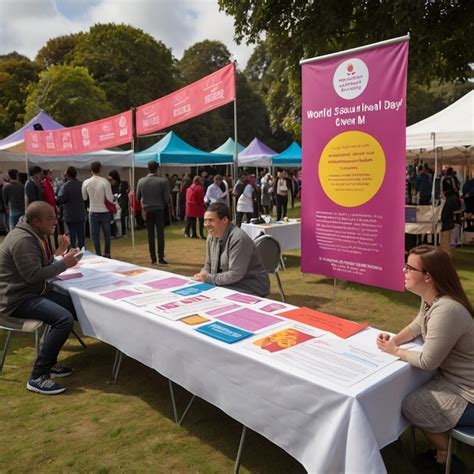 A Photo Of A World Sexual Health Day Event Premium Ai Generated Image