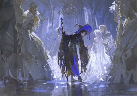 魚與花雕 On Twitter 巫师远道而来 从伊甸 到伊兰 又从人群中 走到公主身旁 她是精灵族的秘宝 阿苏哈德的光 「公主」 他向她