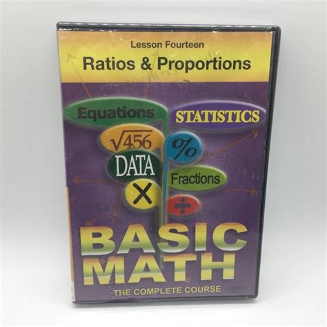 Basic Math The Complete Course Lesson 14 Ratios And Proportions