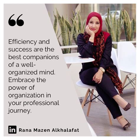 Rana Mazen Alkhalafat 🎙️ On Linkedin Stayorganized Ranaalkhalafat
