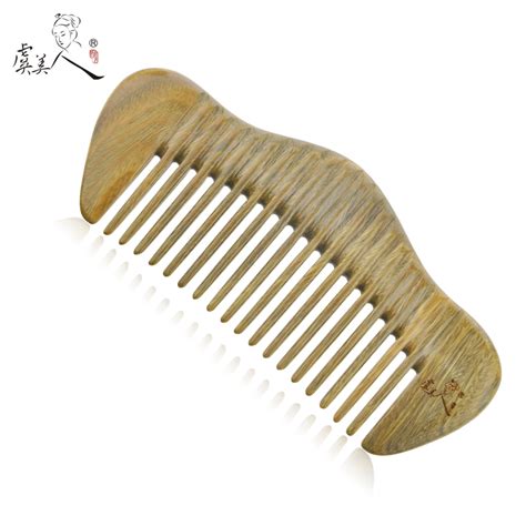 新品发布 虞美人 绿檀木紫罗兰梳子 顶尖工艺设计 真正的不挂头发 虞美人旗舰店