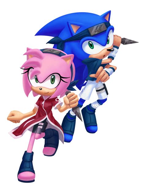 [crossover Collab] Sonamy As Sasusaku By Angier3741 On Deviantart