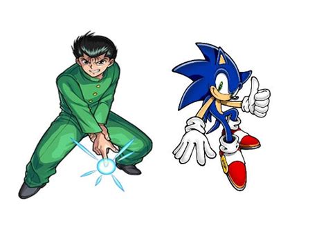 Sonic And Yusuke By MattTheBat7 On DeviantArt