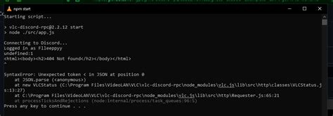 Randomly Crashing Issue 73 Pigpog Vlc Discord Rpc GitHub