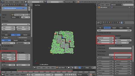 Restrict Particle Force Influence By Area Blender Stack Exchange