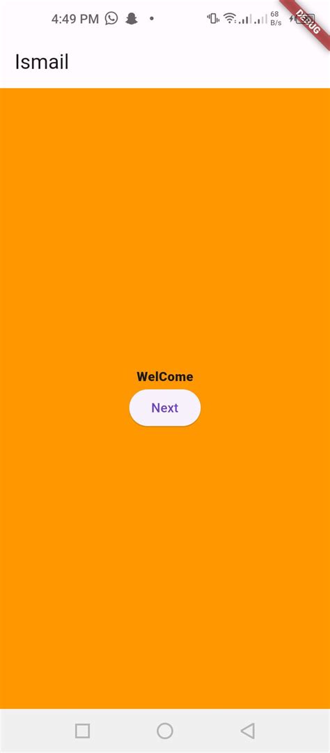 Ismail Rafaquat On Linkedin Switching One Screen To Another Screen In Flutter