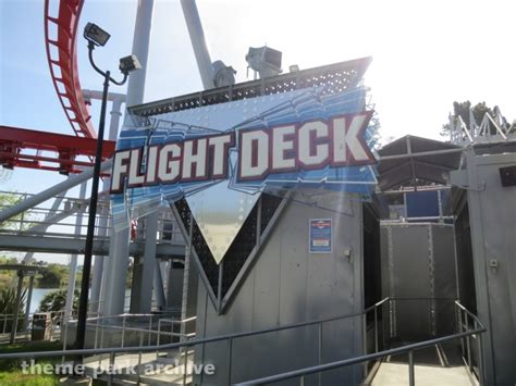 Flight Deck At Californias Great America Theme Park Archive