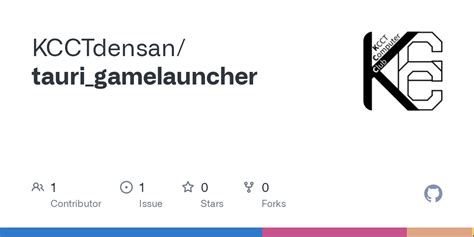 Github Kcctdensan Tauri Gamelauncher