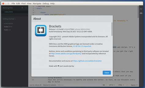 The Modern Text Editor Brackets Releases With Full Linux Support