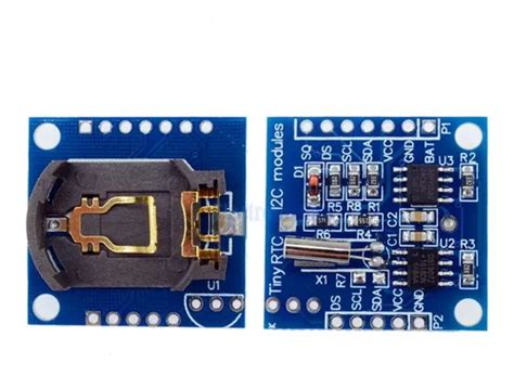 Módulo Arduino Rtc Ds1307 I2c Eeprom Relógio Data Hora Pic R 22 Em São
