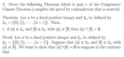 Solved 3. Prove the following Theorem which is part e of the | Chegg.com