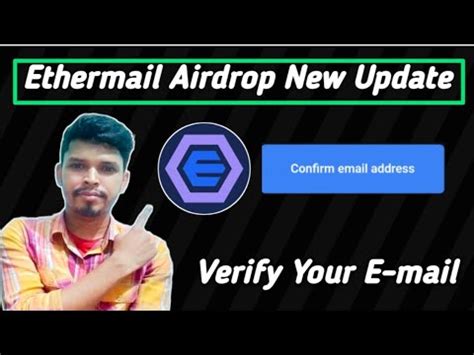 Ethermail Airdrop New Update Verify Your Ethermail Email Ethermail