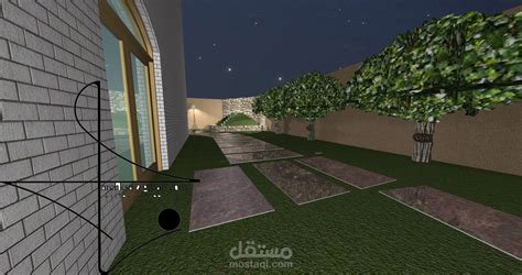 حديقة فلة مستقل