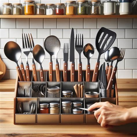Utensil Sorting Decluttering Solutions