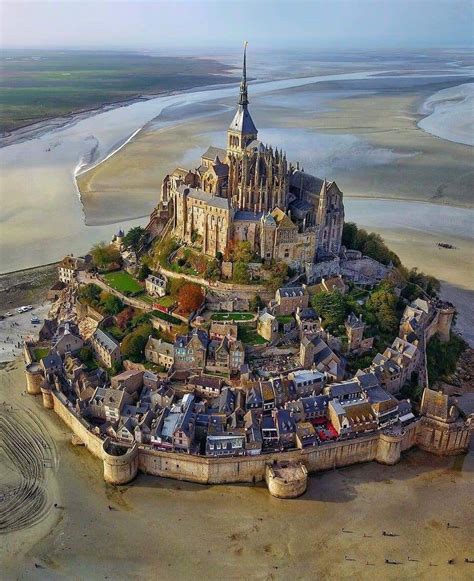 Mont Saint Michel Normandy France Miracles From Nature Human