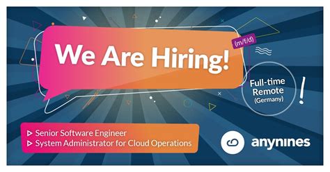 Anynines On Linkedin Karriere Jobs • Anynines