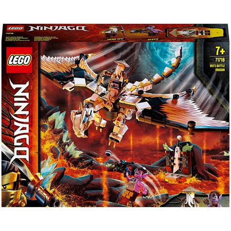 Lego Ninjago Le Dragon De Wu Jouet 71718 Toys Zavvi France