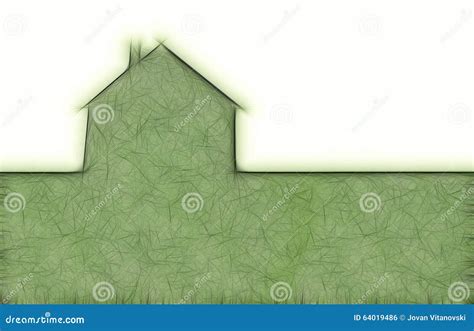 Echo House Metaphor Stock Illustration Illustration Of Model