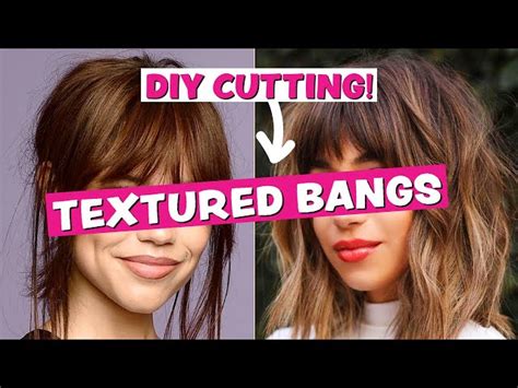 How To Cut V Shaped Bangs