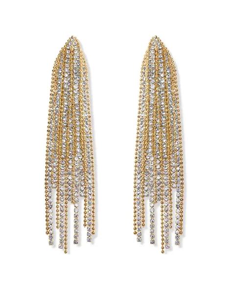 Buy Liv Oliver 18k Plated 1270 Ct Tw Crystal Earrings Multi At 75