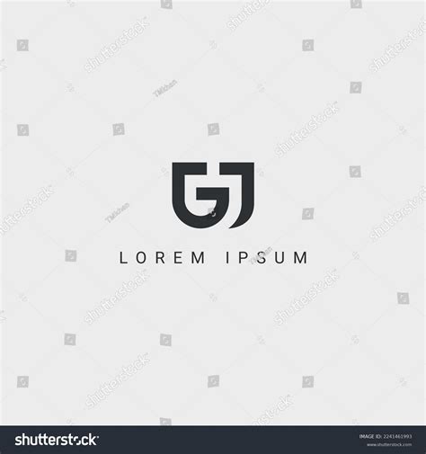 3,153 Letter Gj Logo Stock Vectors and Vector Art | Shutterstock