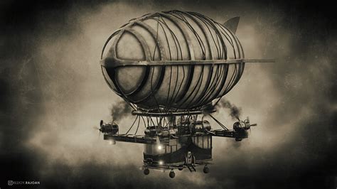 Steam Punk Blimp Concept Finished Projects Blender Artists Community