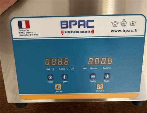 Notre Avis Sur Les Nettoyeurs à Ultrason De La Marque Bpac Maniaques