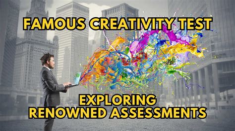 Famous Creativity Test Exploring Renowned Assessments Subscribed Fyi