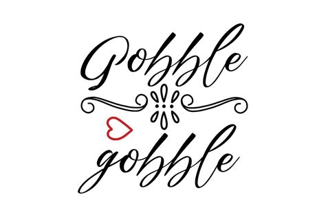 Gobble Gobble Graphic By Creativestudiobd1 · Creative Fabrica