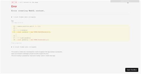 Threejs Demo Codesandbox