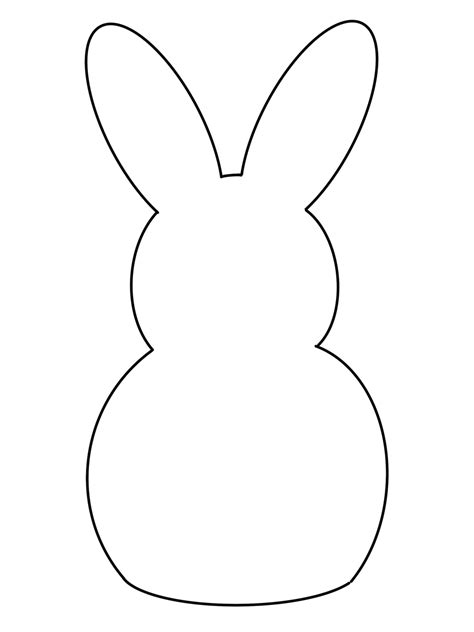 Printable Bunny Sewing Pattern Printable Words Worksheets