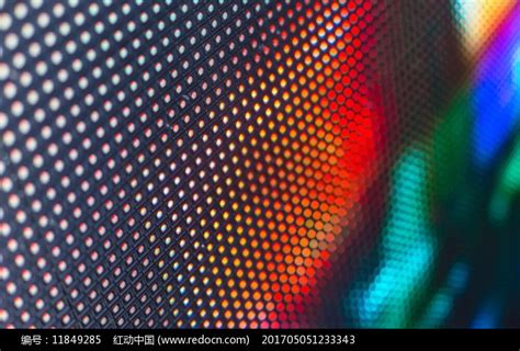 明亮的彩色led显示墙与高饱和图案图片下载红动中国