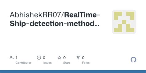 github abhishekrr07 realtime ship detection method based on yolo