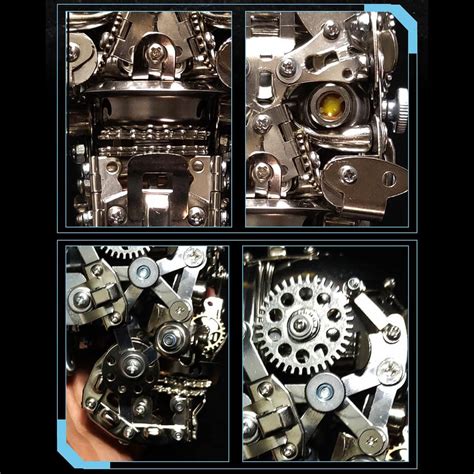 3d Diy Metal Assembly Skeleton Model Creative Trendy Decoration Model