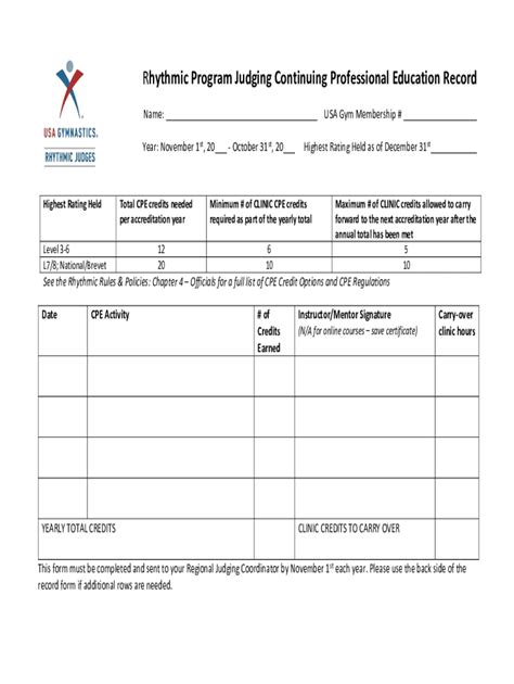 Fillable Online Cpe Tracking Form Fax Email Print Pdffiller